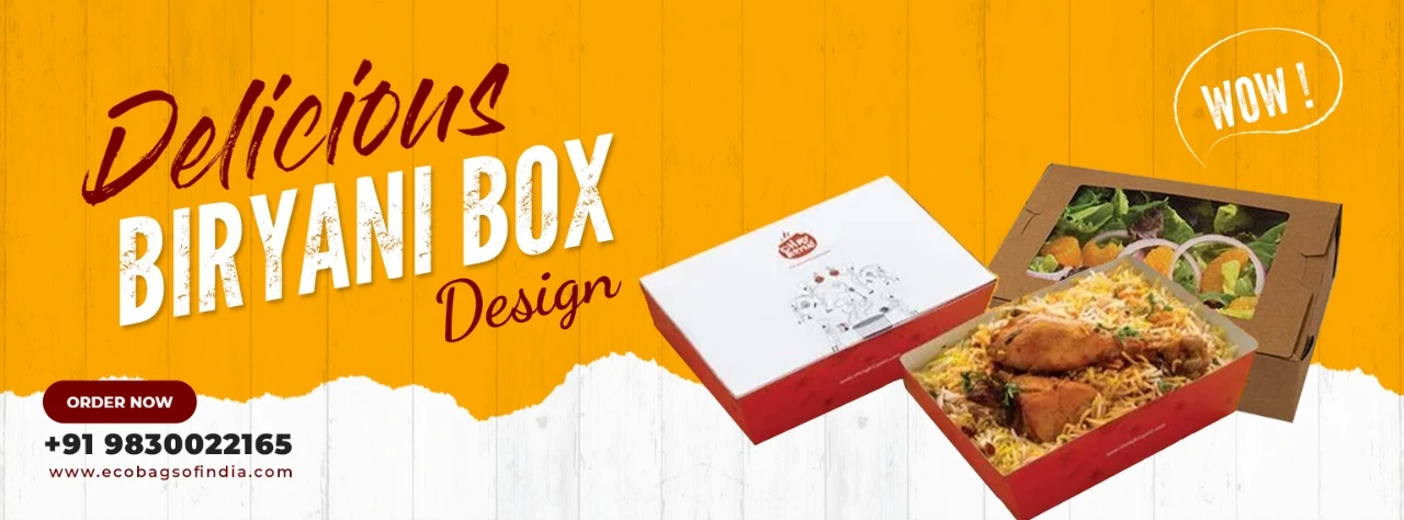 Biryani Box Design to Attract Customers | Eco Bags
